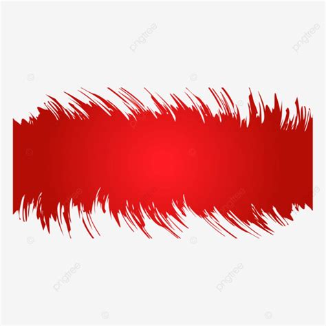 빨간색 그라데이션 브러시 스트로크 벡터 빨간 페인트 붓 그라디언트 레드 브러시 빨간 붓 Png 일러스트 및 벡터 에 대한 무료 다운로드 Pngtree