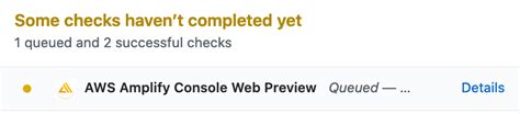 Pull Request Previews Check Does Not Return Result Stuck In Queue