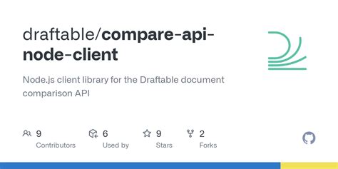 GitHub Draftable Compare Api Node Client Node Js Client Library For The Draftable Document