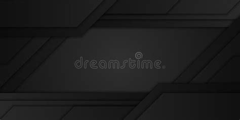 Abstract Black Hexagonal Overlap Layer Background Hexagon Shape Pattern Dark Minimal Design