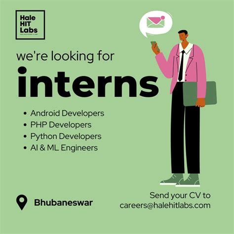 Hale Hit Labs Is Looking For Interns In Bhubaneswar Odisha With