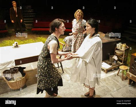 L R Michelle Fairley Kate Rear Niamh Cusack Maggie Andrea Corr Chris In Dancing At