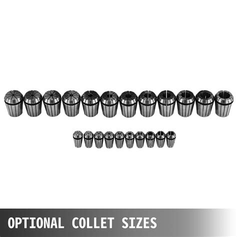 VEVOR Collet Set CAT40 ER32 CAT40 ER16 Spring Steel Collet Chuck ...