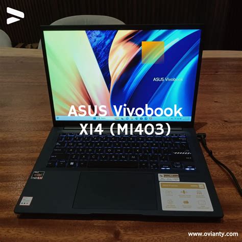 Laptop ASUS Vivobook 14X M1403 Powerful Dengan Harga Terjangkau Cocok Untuk Freelancer