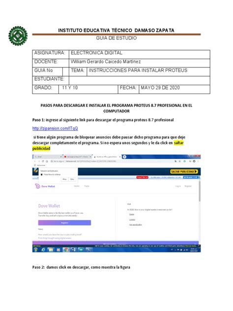 Guia Instalación Programa Proteus Y Librerias Arduino Pdf Archivo De Computadora