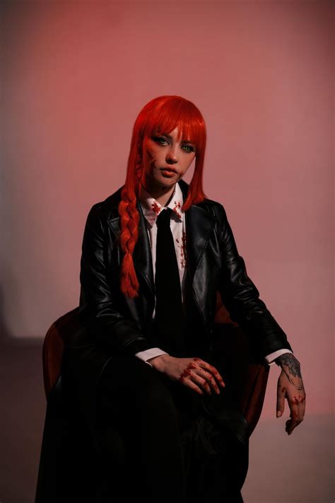 Makima Cosplay Chainsawman Jinro Neko Rchainsawman