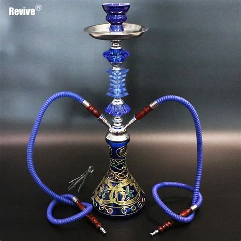 Revive наргиле кальян набор 2 шланги для кальяна полный chicha 50 см ...