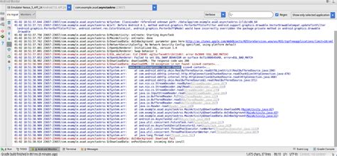 Android Eofexception N Not Found While Reading From