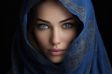 Premium Photo Portrait Photo Of A Beautiful Muslim Woman Wearing A Veil