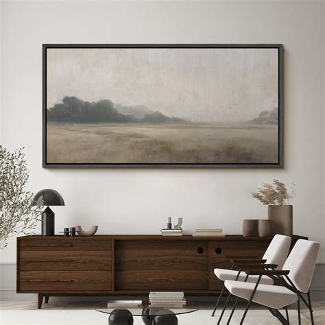 Idea4wall Abstract Neutral Artwork Rustic Countryside Wall Pictures