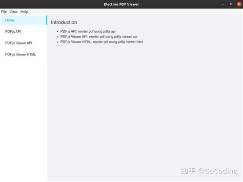 Pdfjs Electron Viewer 知乎
