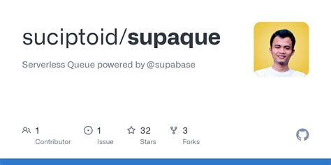 Github Suciptoidsupaque Serverless Queue Powered By Supabase