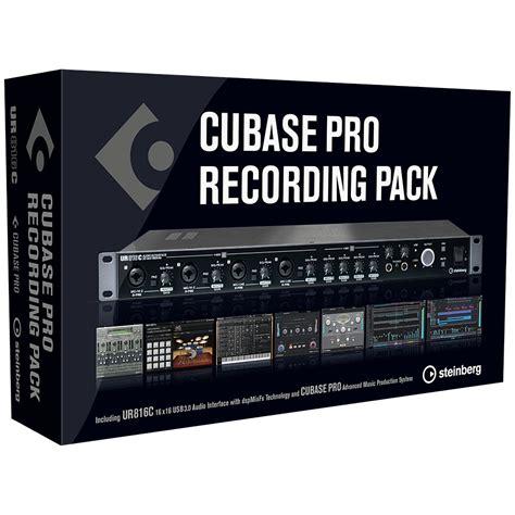 steinberg cubase pro recording pack audio interface