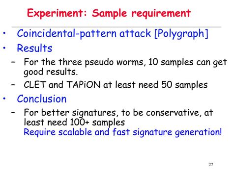Ppt Hamsa Fast Signature Generation For Zero Day Polymorphic Worms With Provable Attack
