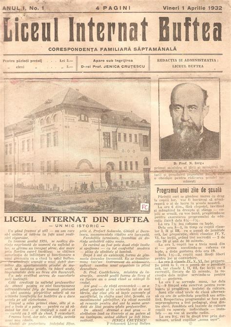 Document De Acum 90 De Ani O Filă De Expresul De Buftea Facebook