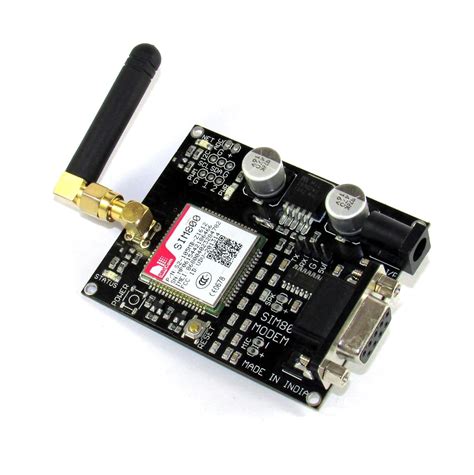 Maker And Hacker Sim800 Quadband Gsm Gprs Module With Sma Antenna For