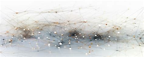 Premium Photo Panoramic View Of White Abstract Data Networks