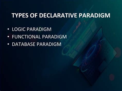 Programming Language Paradigms Pptx Programming Languages Computing