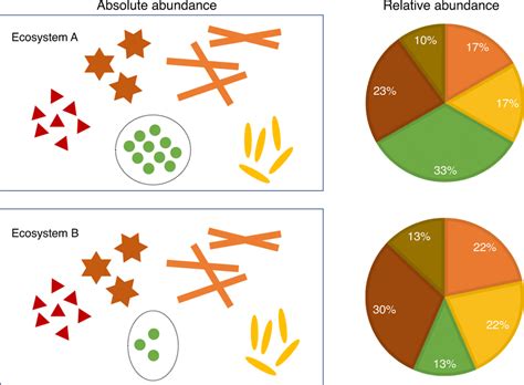 The Distinction Between Absolute Abundances And Relative Abundances As Download Scientific