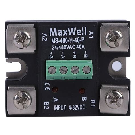 China Two Channel DC Input AC Load SSR Suppliers Manufacturers Exporter Maxwell Fa Com