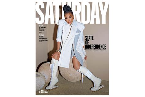 Janet Jackson Na Capa Do The Guardian Saturday Janet Br Janet