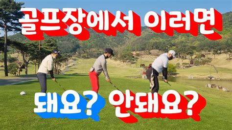 백돌이 골린이들의 좌충우돌 명랑골프 Youtube