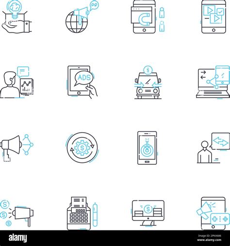Innovation Labs Linear Icons Set Creativity Experimentation Prototyping Technology Design