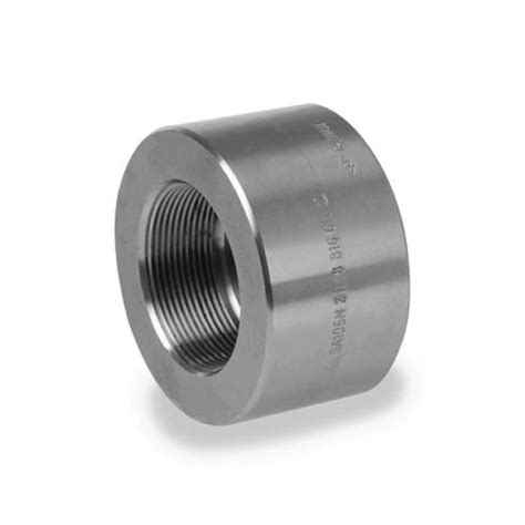 Half Coupling Threaded Npt 3000 Carbon Steel — Oil Baron Supply