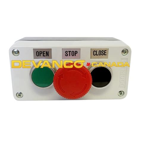 MPB Doorlec Open Mushroom Stop Lockable Close Push Button Station