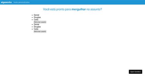 Algaworks React Redux Template Codesandbox