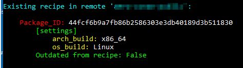 Question Upload Is Skipping A Package With A Different Hash Issue Conan Io Conan