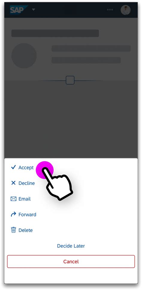 Action Sheet SAP Fiori For Web Design Guidelines