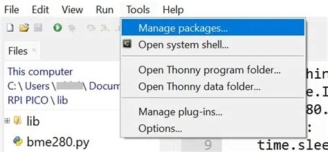 how to use bme280 with raspberry pi pico micropython measure