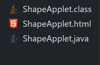 How To Fill Colors In Shapes Using Applet GeeksforGeeks