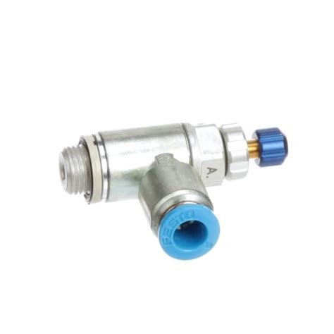Festo Grla 1 8 Qs 6 Rs D Flow Control Valve One Way G 1 8 To 6mm