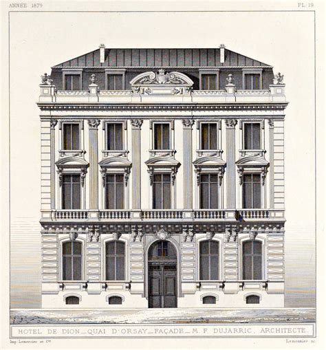 Archimaps Неоклассическая архитектура Парижская архитектура