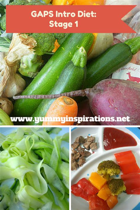 Gaps Introduction Diet Stage 1 Food List Recipes And Meal Ideas
