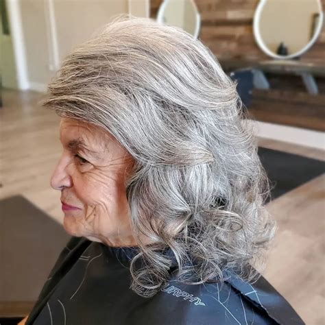 Rejuvenating Medium Length Layered Hairstyles For Over 60 That You