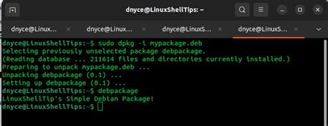 How To Create A Simple Deb Debian Package