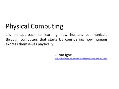 Introduction To Arduino Pptx Computer Peripherals Computing