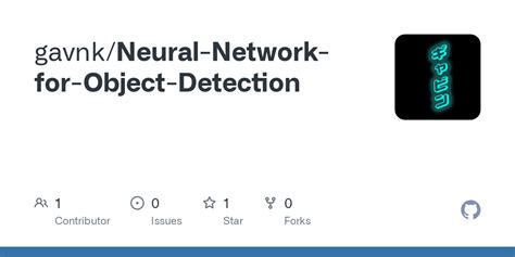 Github Gavnk Neural Network For Object Detection