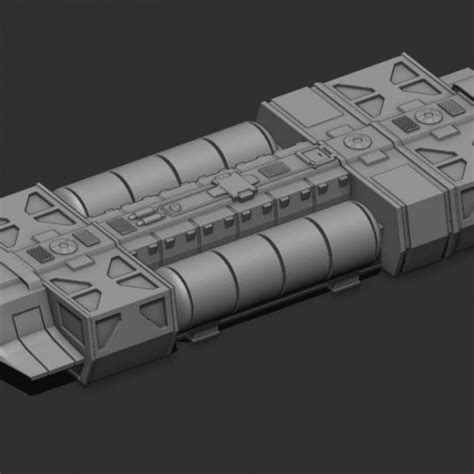 3d Printable Shuttlecraft By Karl Perrotton