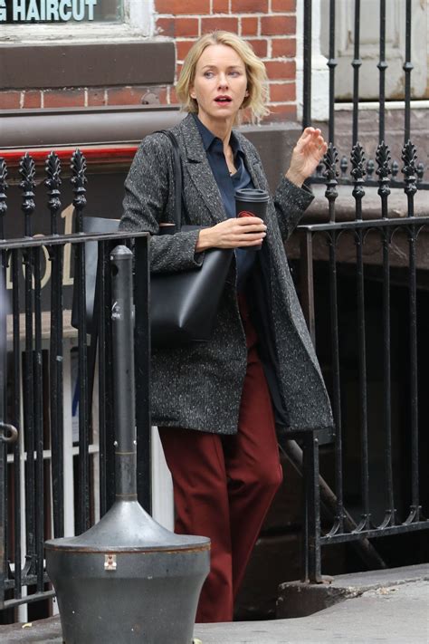 Naomi Watts On The Set Of Gypsy In New York Hawtcelebs