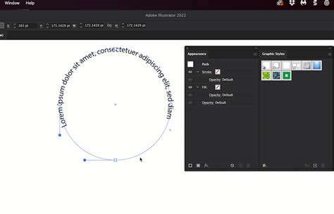 solved applying paragraph styles to type on a path adobe community