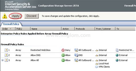 Block Websites On ISA Server Using Domain Name Sets Linglom