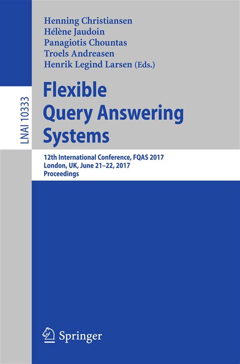 flexible query answering systems ebook by epub rakuten kobo united