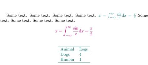 Math Mode Everymath And Everydisplay Changes Color Of Tables TeX LaTeX Stack Exchange