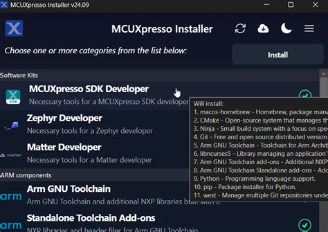 installation — mcuxpresso sdk documentation