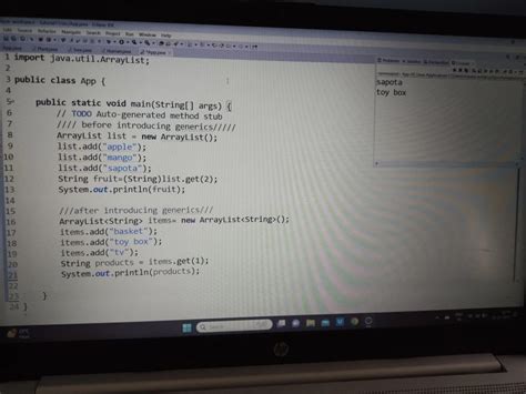 yanala manasa on linkedin practice 16 java generic class it is