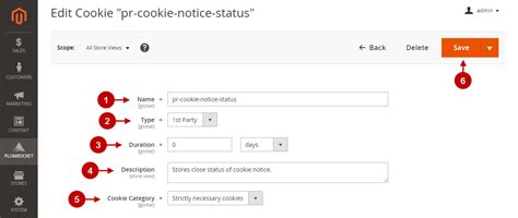 how to configure magento 2 cookie consent extension v1 x magento 2